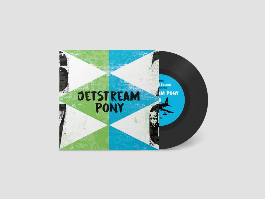 Jetstream Pony - Sixes And Sevens / Into The Sea 7" - Spinout Productions