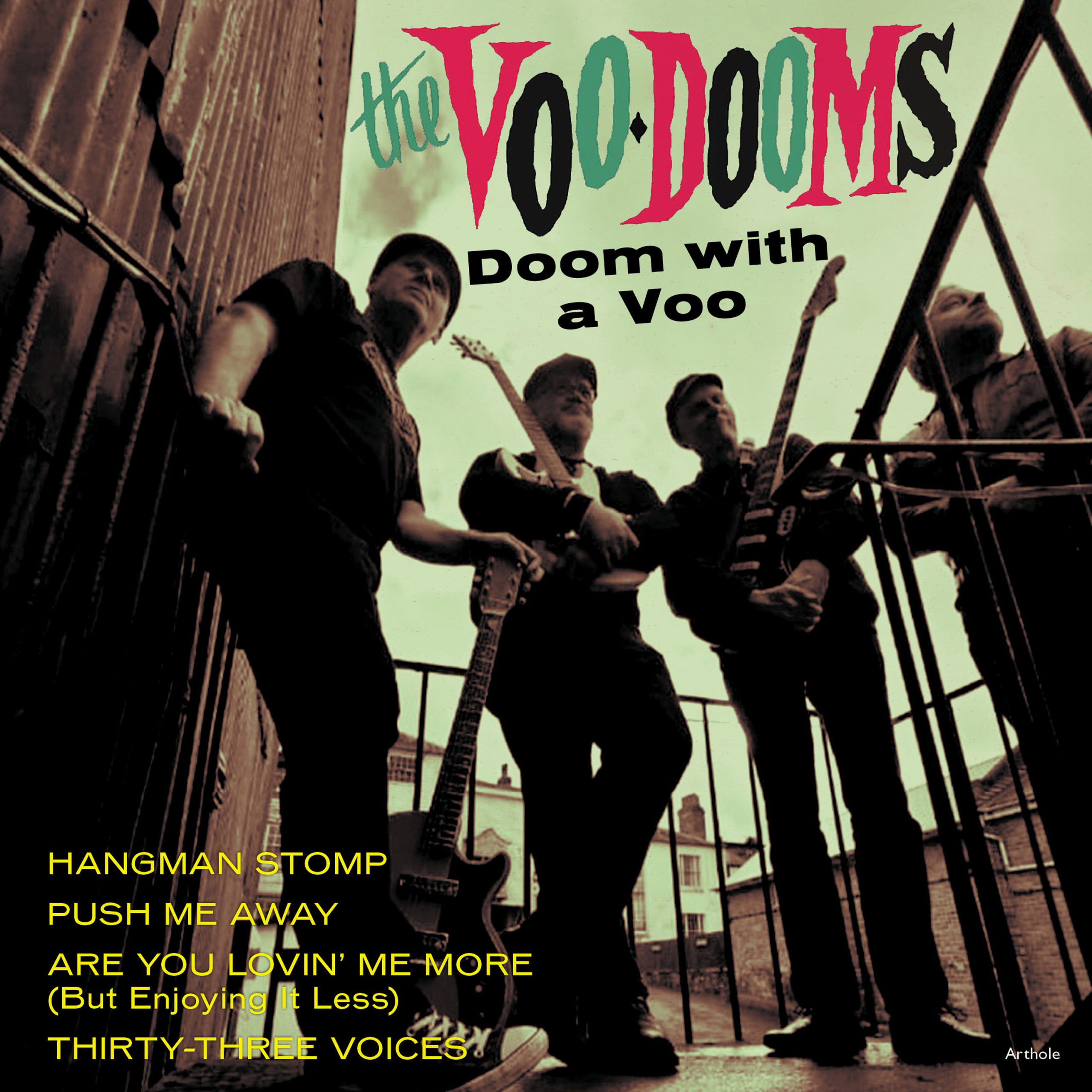 The Voo-Dooms - Doom With A Voo 7" EP - Spinout Productions